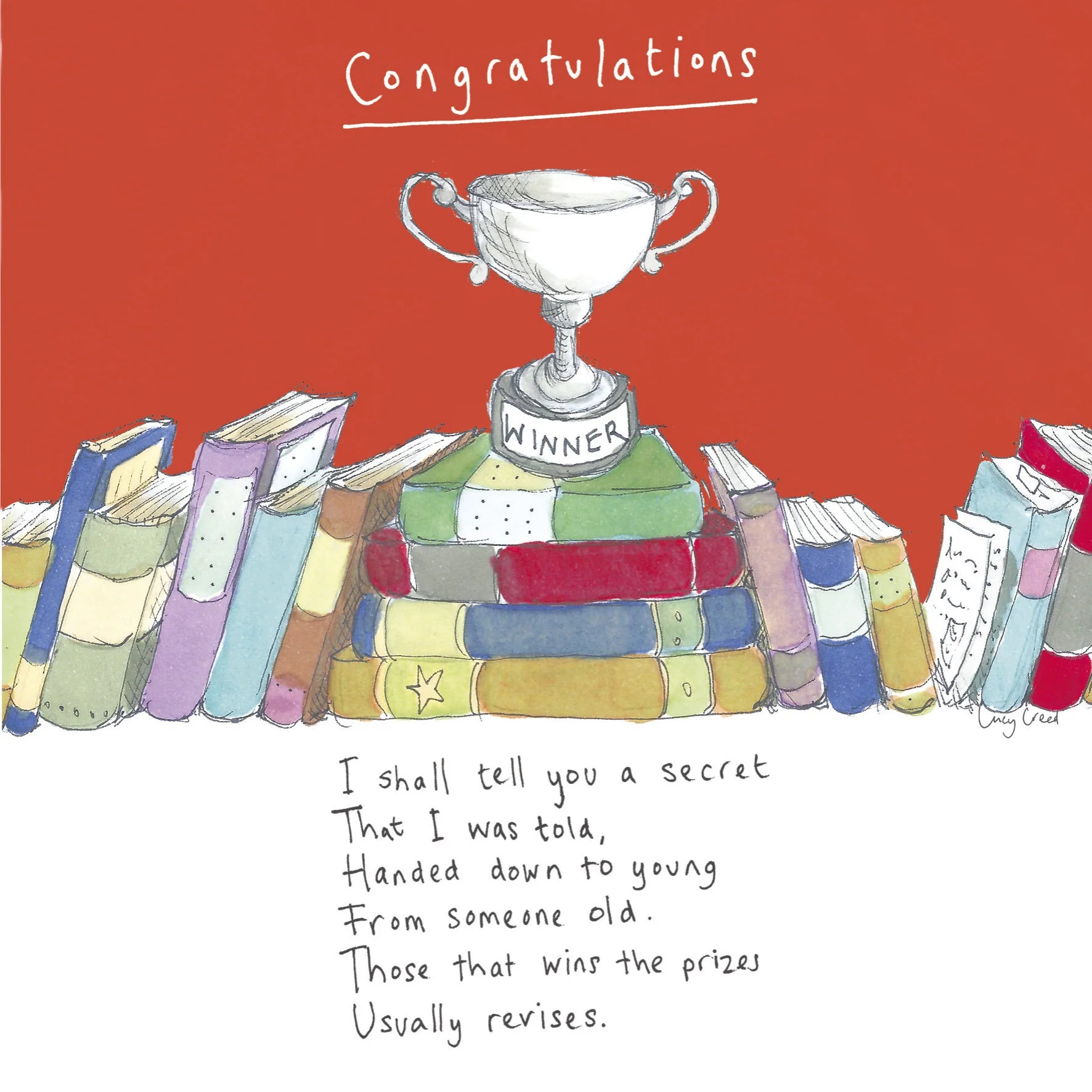 Congratulations passing exams - greetings card – Whynot Gallery