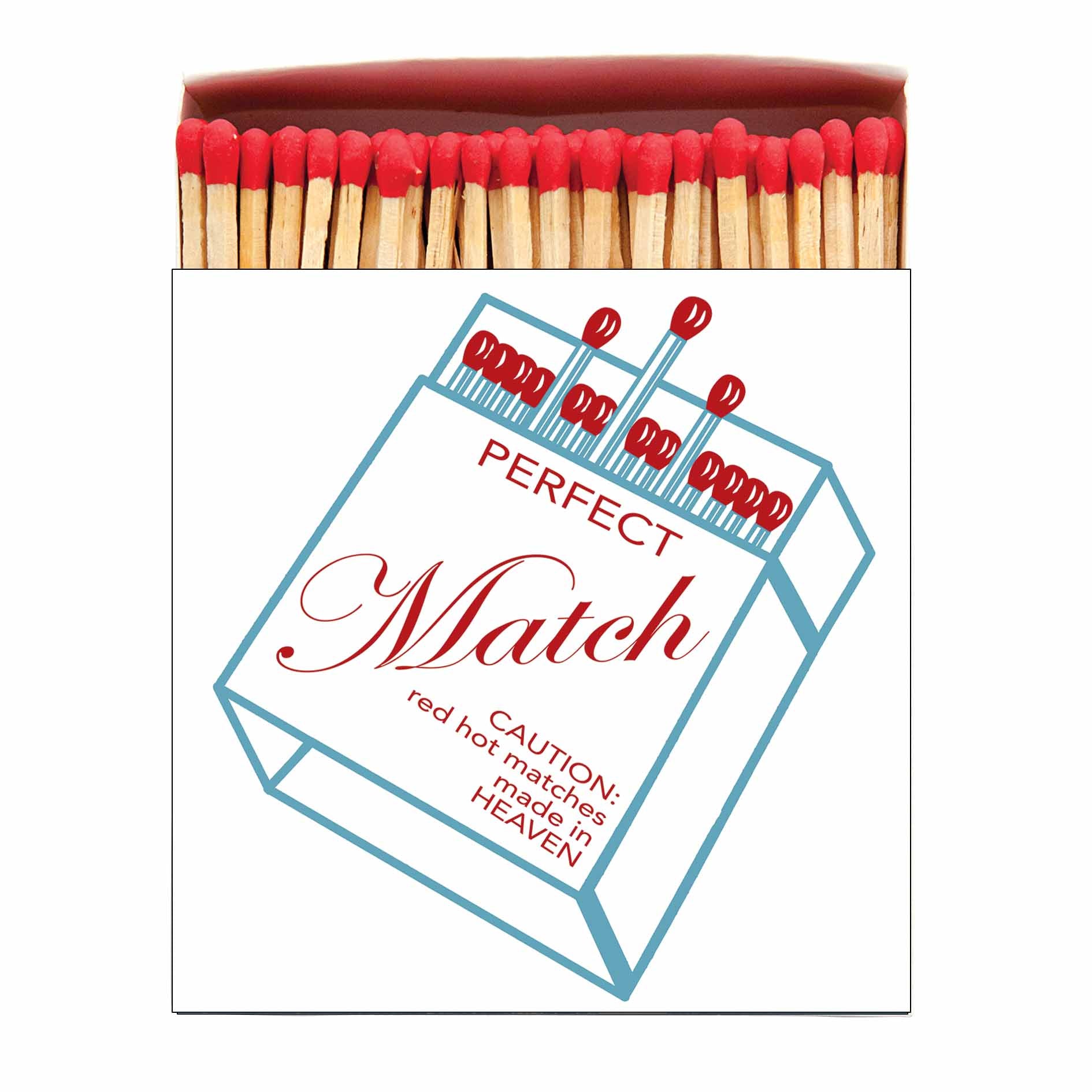 Perfect Match - Square Box Luxury Matches – Whynot Gallery