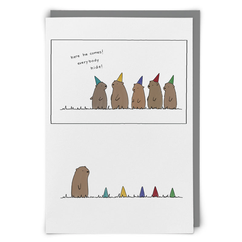 Everybody Hide! - Funny Card – Whynot Gallery