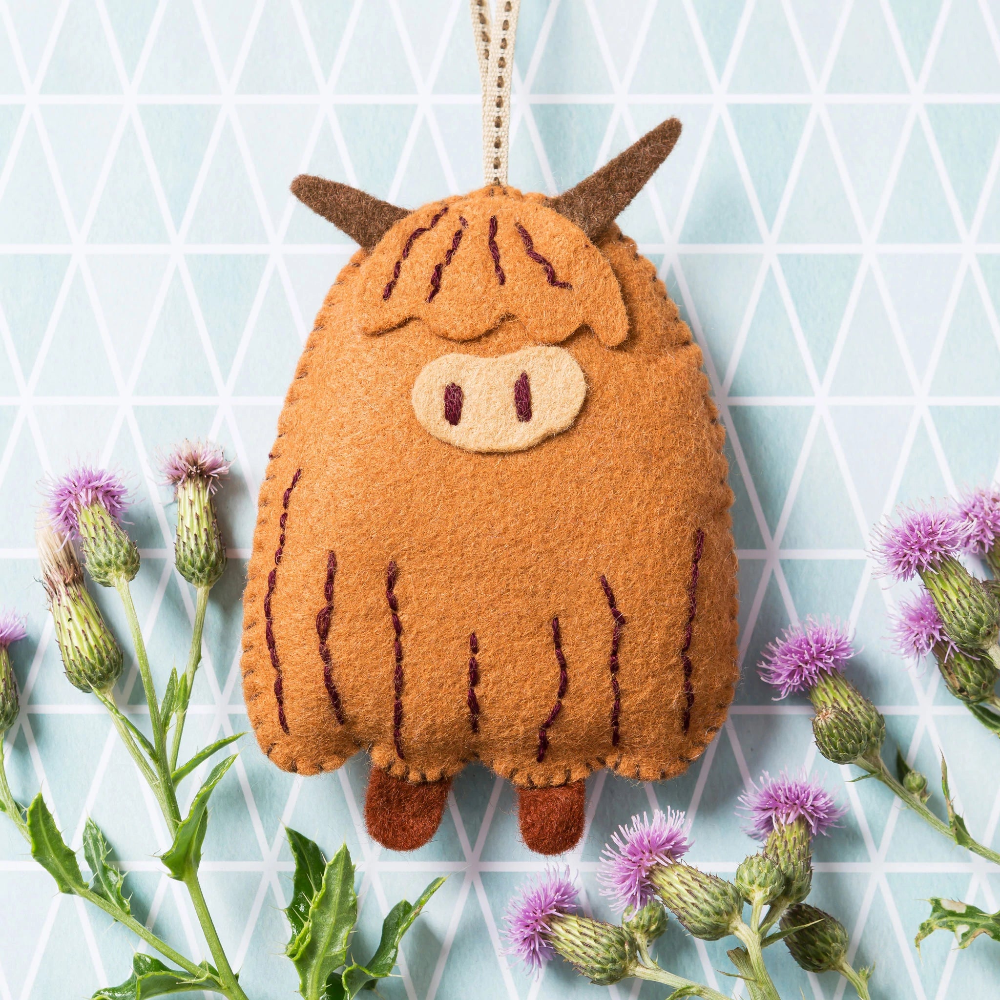 Highland Cow - Felt Craft Kit – Whynot Gallery
